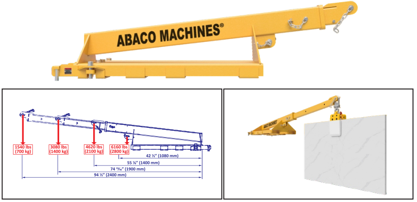 ABACO FORKLIFT BOOM - AFJ