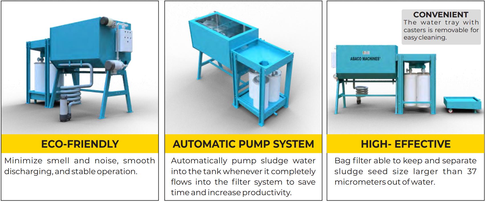 ABACO SLUDGE DEHYDRATOR MACHINE - ASDM114