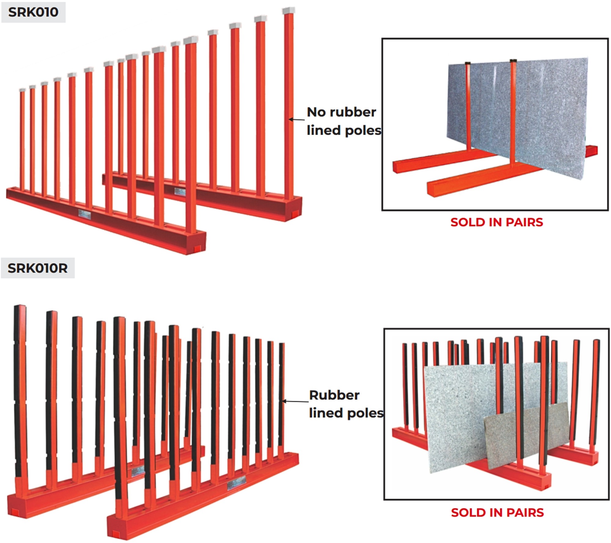 ABACO SLAB RACK - SRK010; SRK010R
