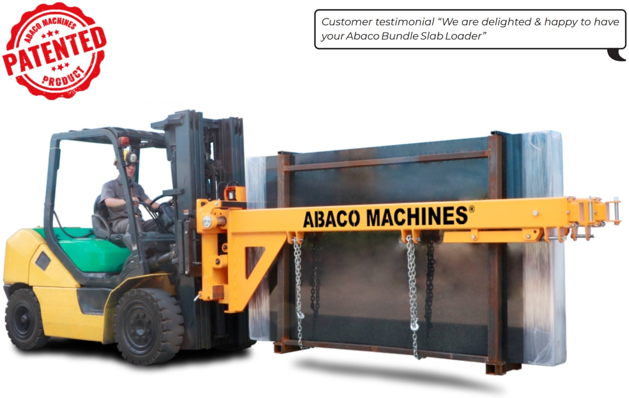ABACO CONTAINER BUNDLE SLAB LOADER - ACBSL5T-M2