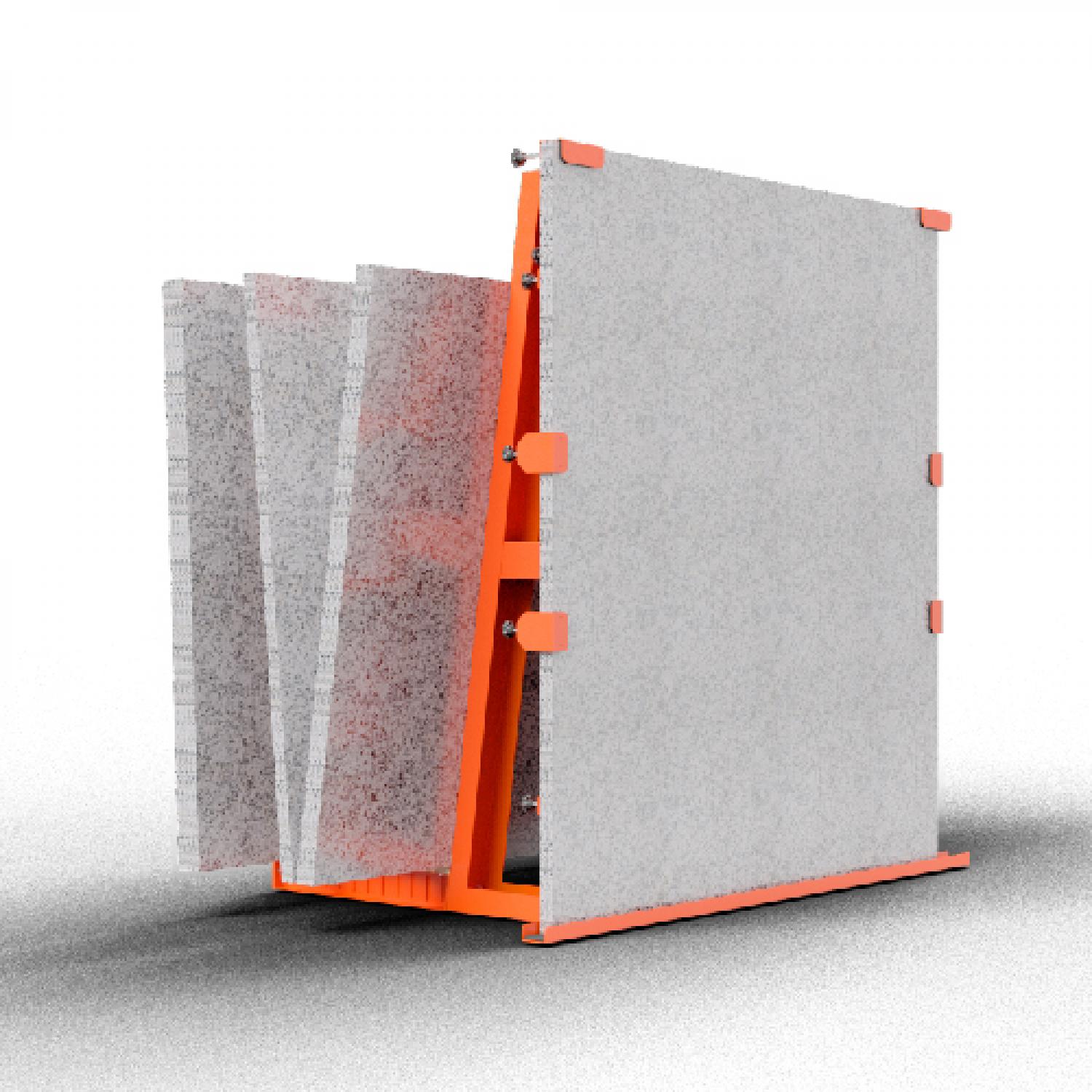 ABACO HEAVY DUTY DISPLAY STAND RACK - AHDSR078