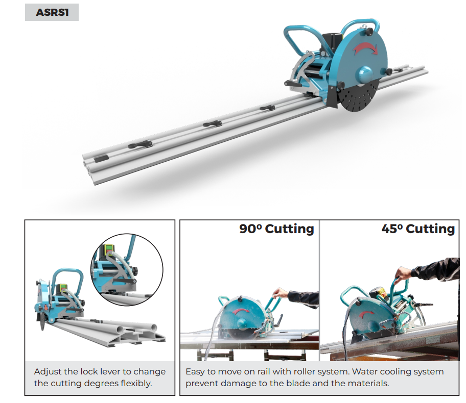 ABACO STONE RAIL SAW - ASRS1